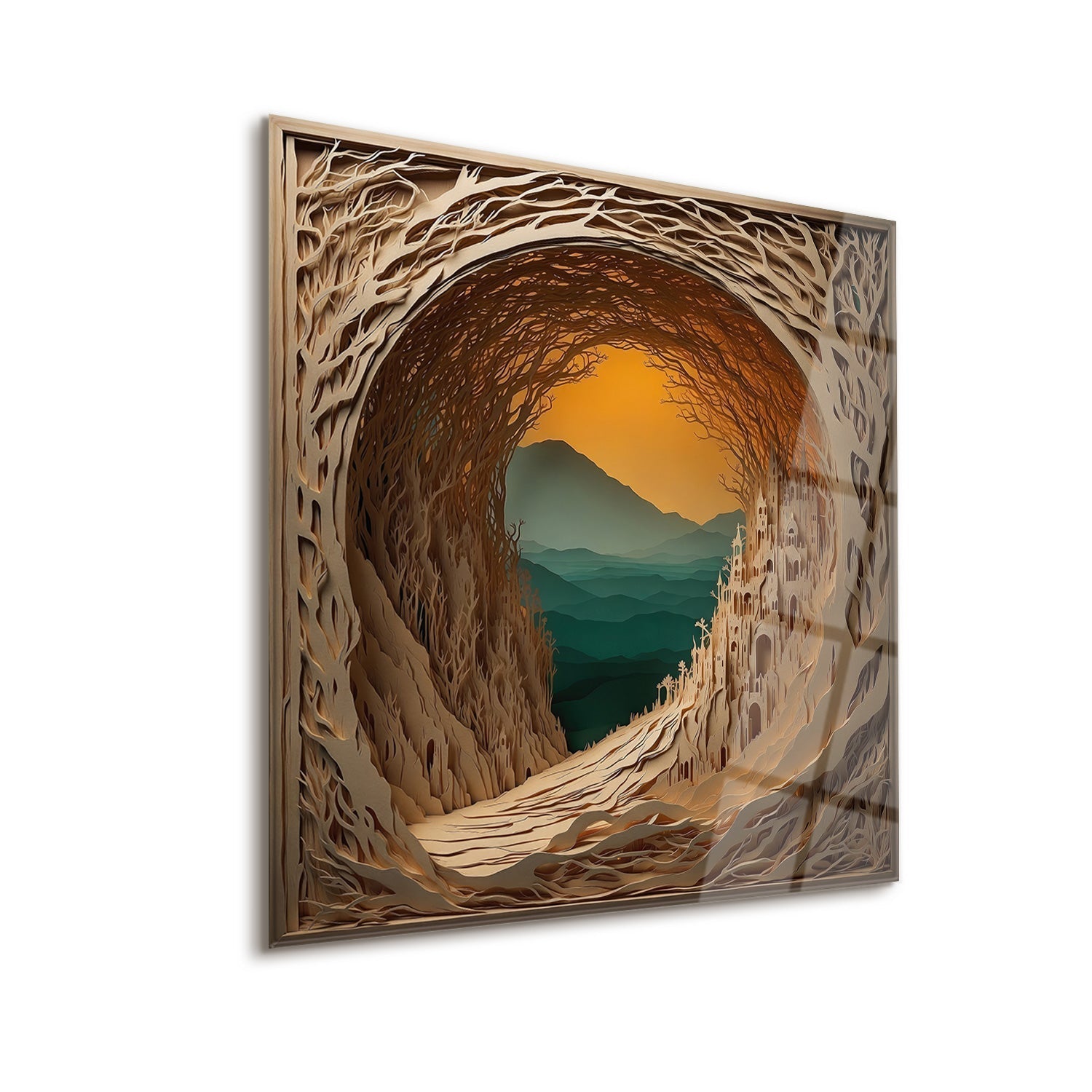 Layer of Aeon Glass Wall Art – Artepera